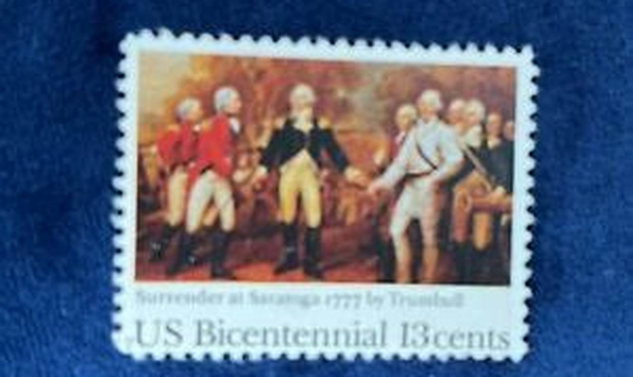 Collectible 13 Cent Bicentennial Stamp: Guide & Value