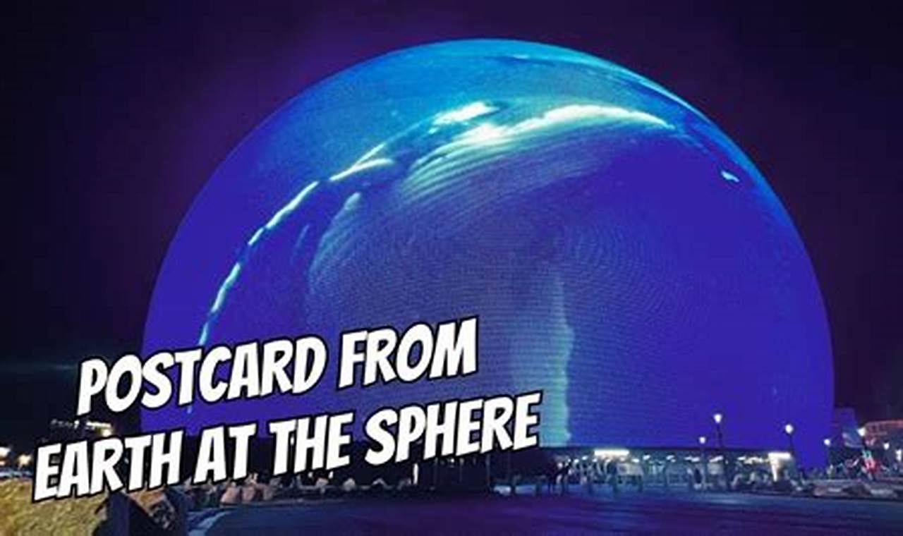 Understanding the Postcard from Earth Sphere Concept