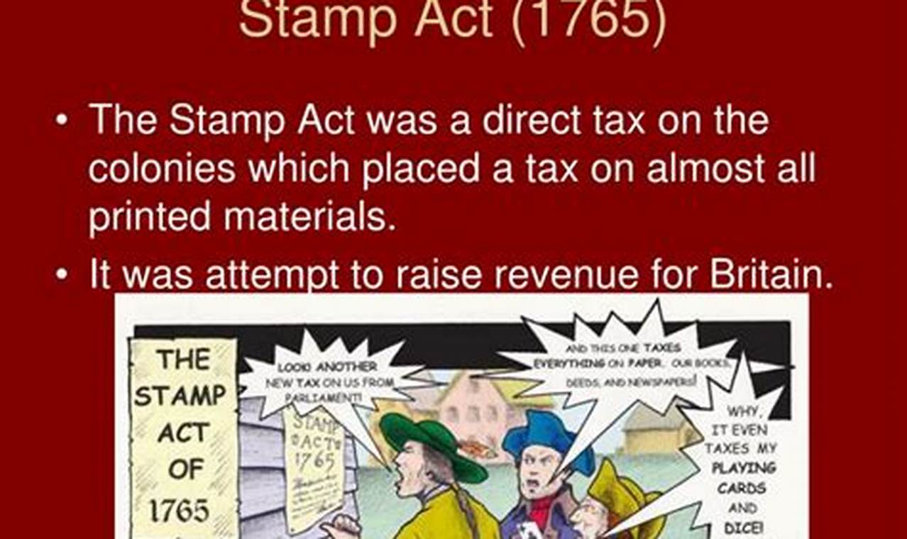 Colonial Resistance to the Stamp Act 1765