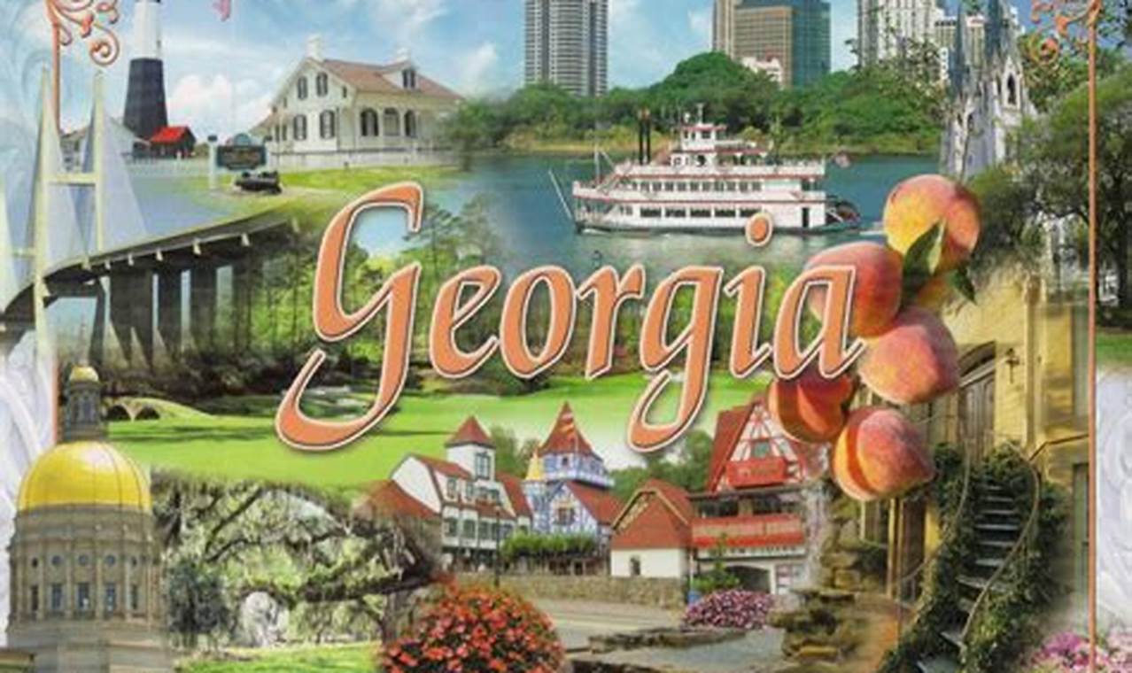 Picture Perfect Postcard Georgia: Scenic Views