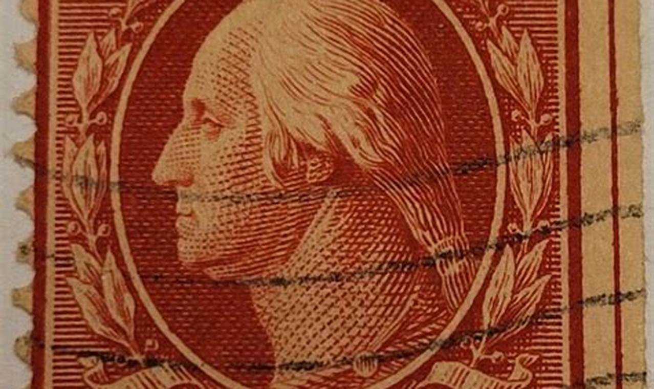 Classic Red George Washington 2 Stamp Guide
