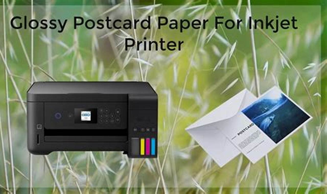 Postcard Printer Paper