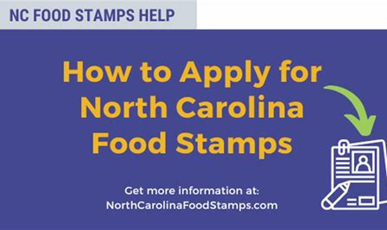 NC Food Stamp Application: Your Guide & Help