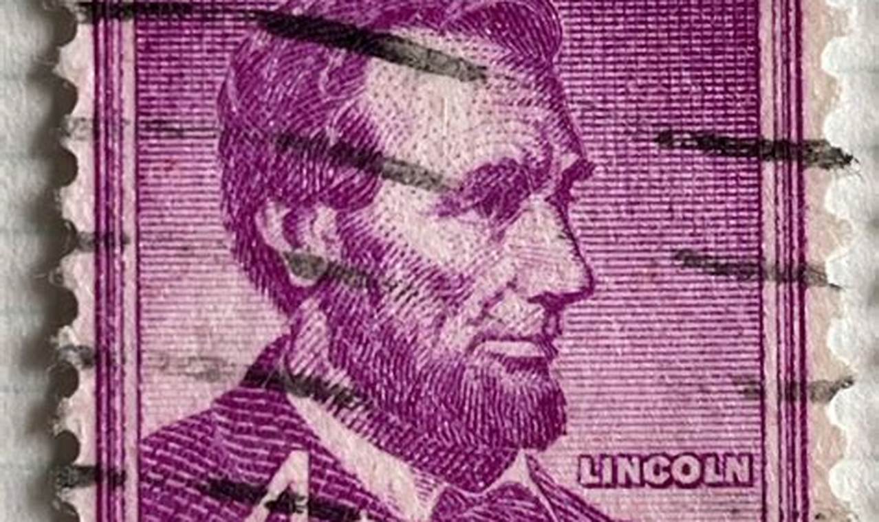Classic 1869 Lincoln Purple 4 Cent Stamp Guide