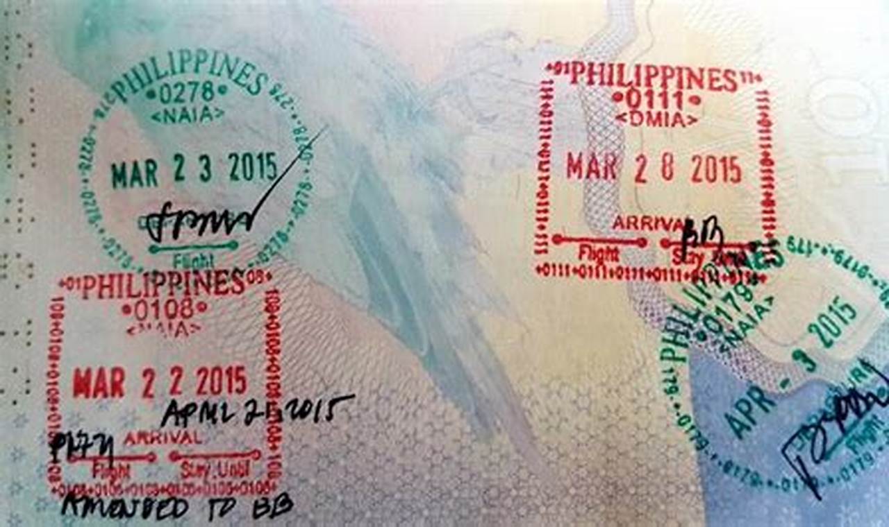 Philippine Passport Stamp: A Guide