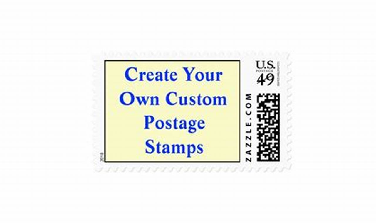 Design & Print Free Postage Stamps Online