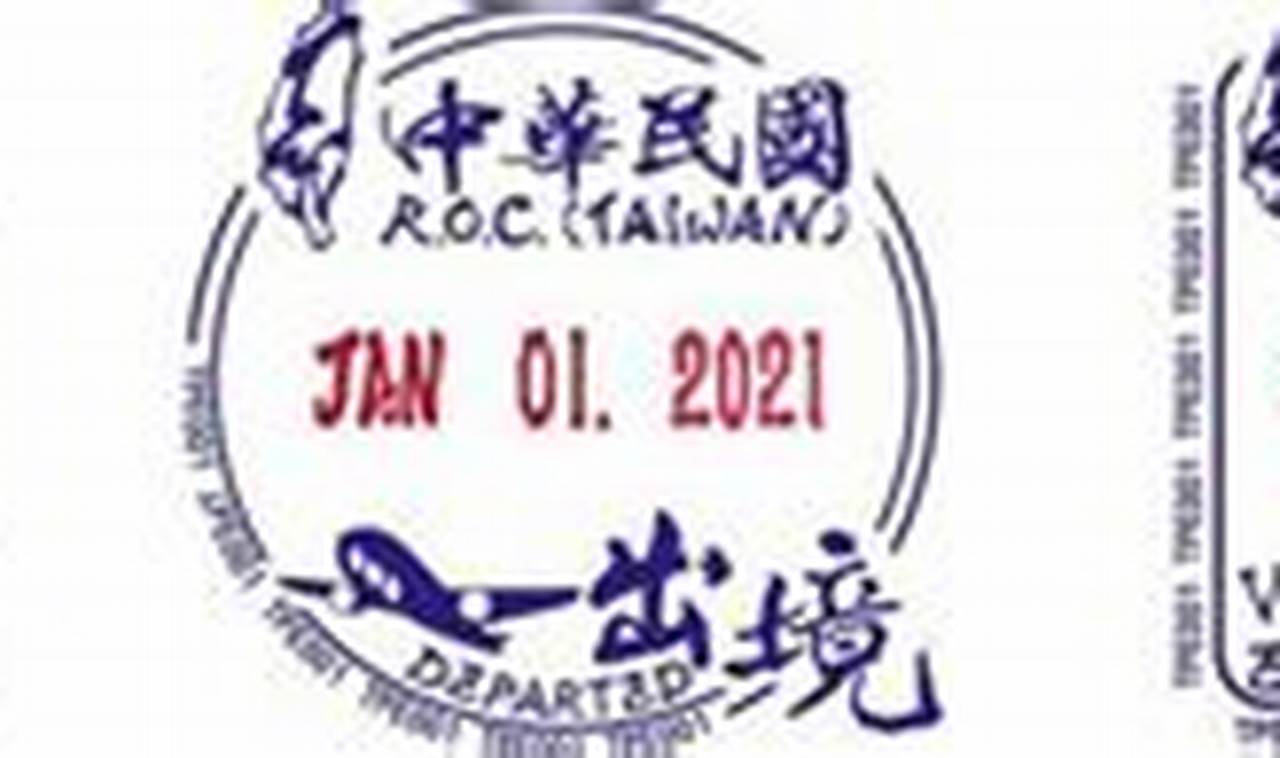 Collect Taiwan Passport Stamps: A Guide