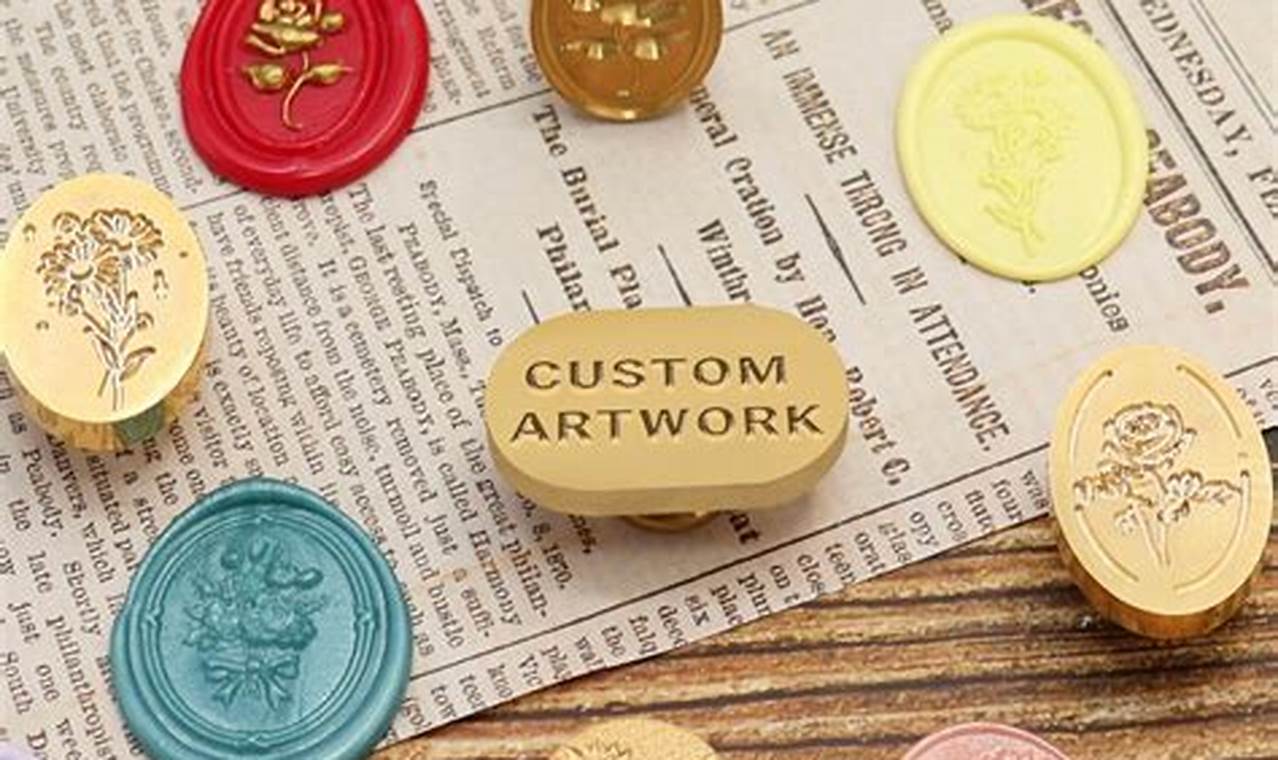 Personalized Custom Wax Stamp Seals & Kits