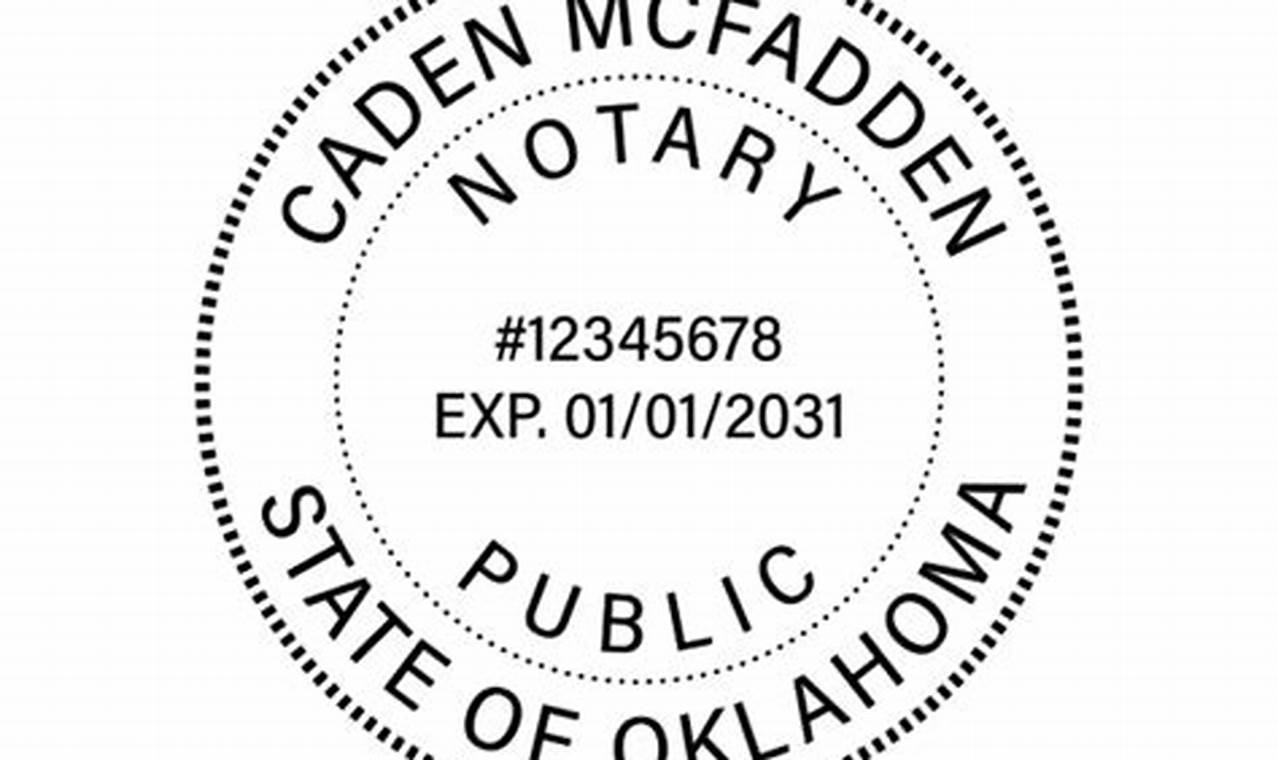 Oklahoma Notary Stamp Requirements & FAQs