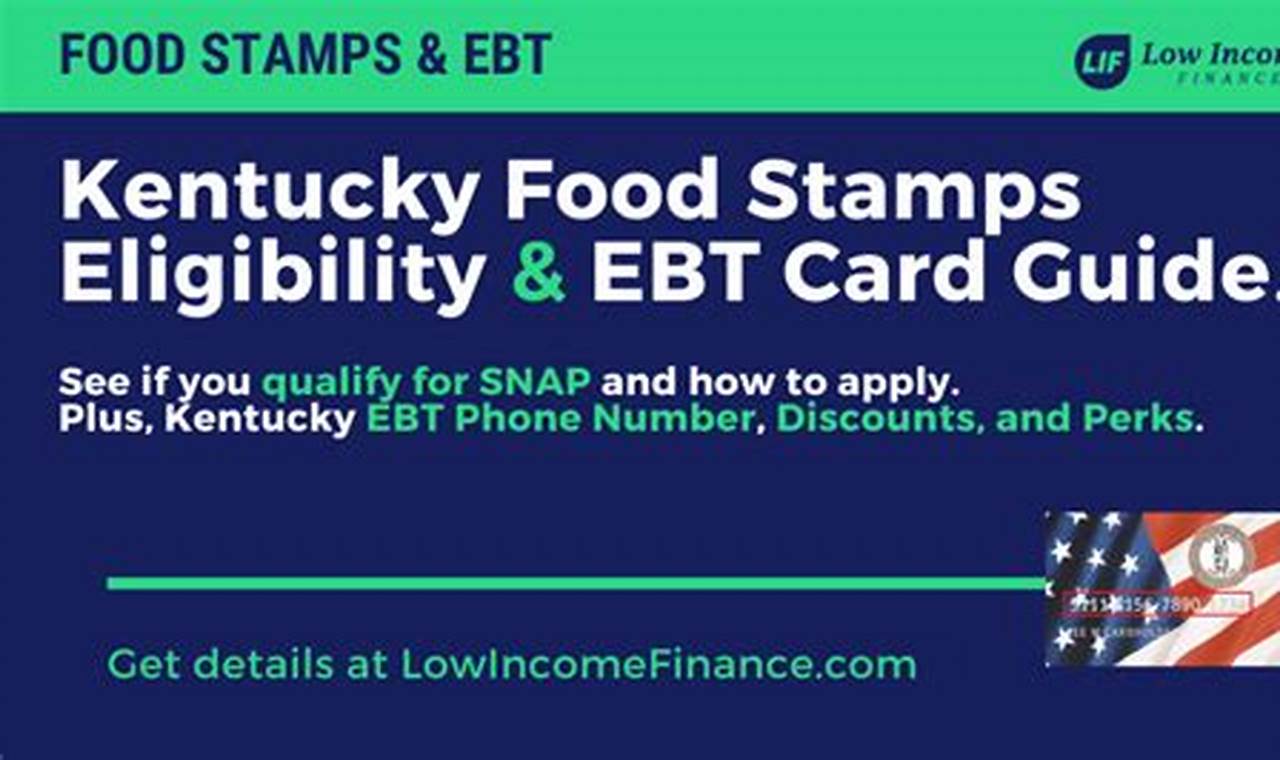 Kentucky Food Stamp Card: Your Guide & Benefits