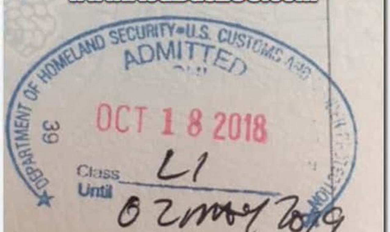 Understanding the US Immigration Stamp in Your Passport
