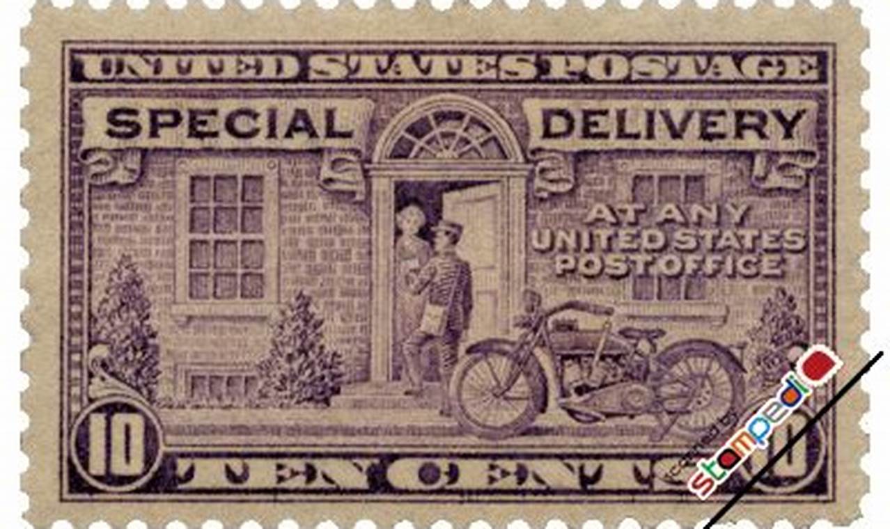 Vintage 10 Cent Special Delivery Stamps: A Collector's Guide