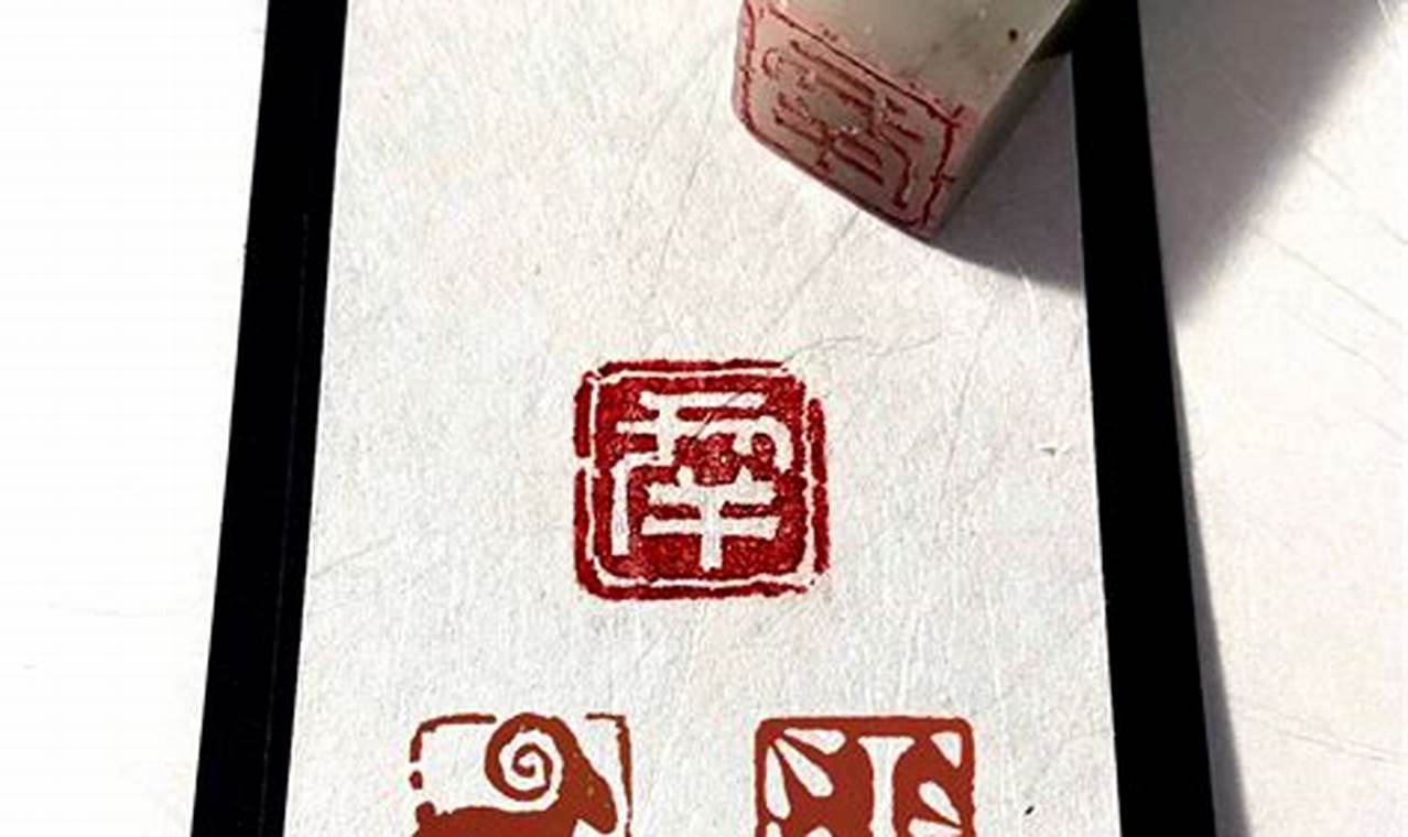 Authentic Japanese Stamp Seals: A Guide