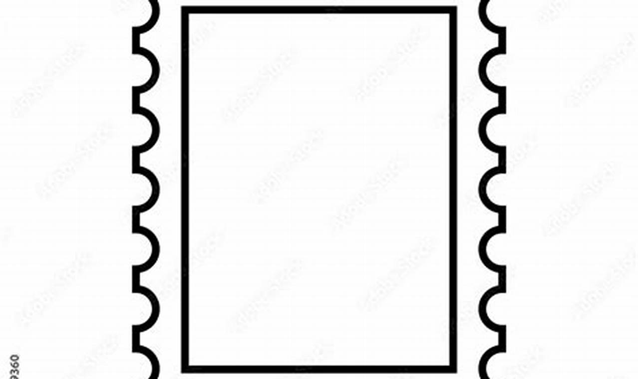 Anatomy of a Postage Stamp Outline: A Detailed Guide