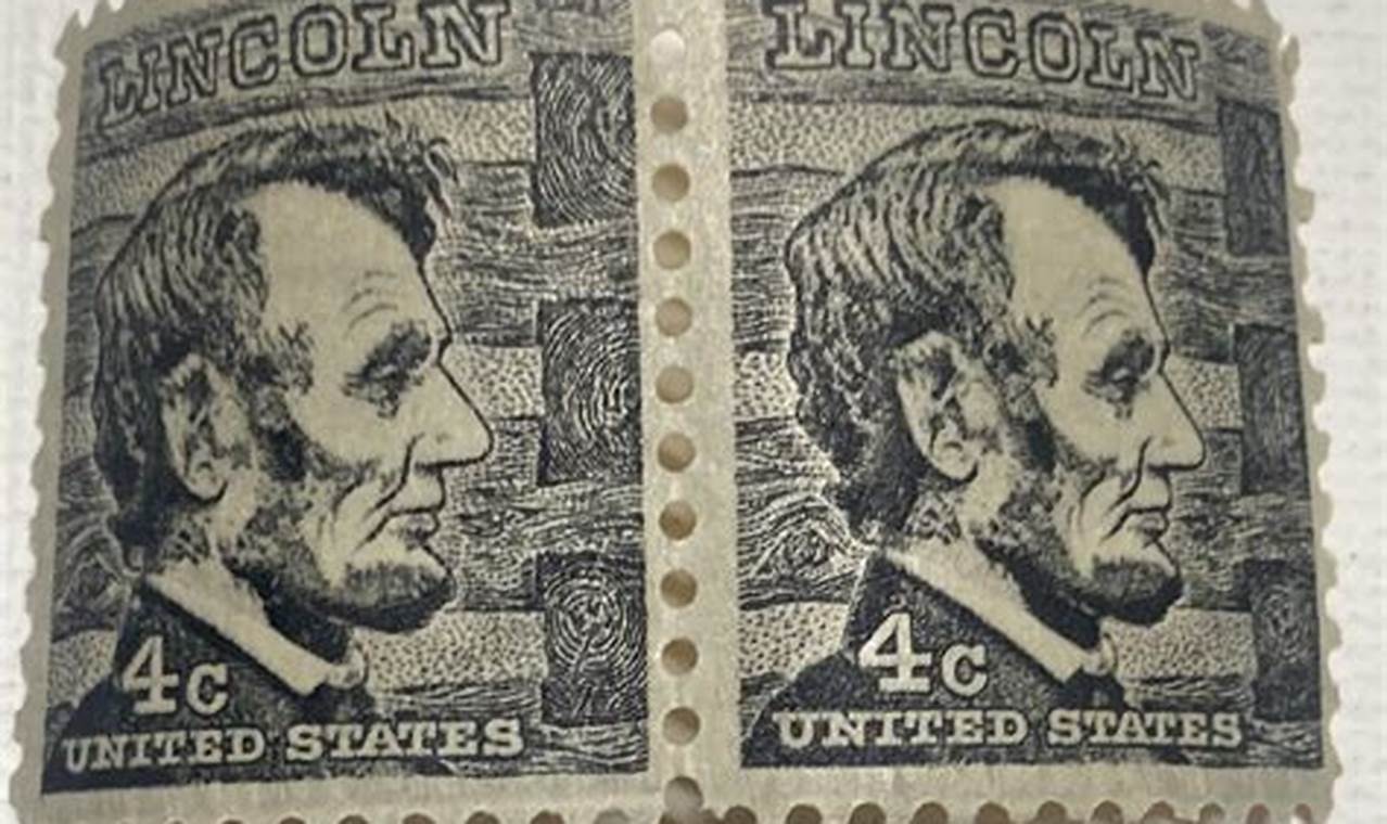 Historic Lincoln 4-Cent Stamp Values & Prices