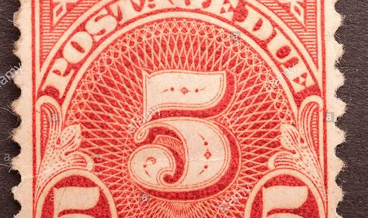 Classic 5 Cent Stamp Value & Worth