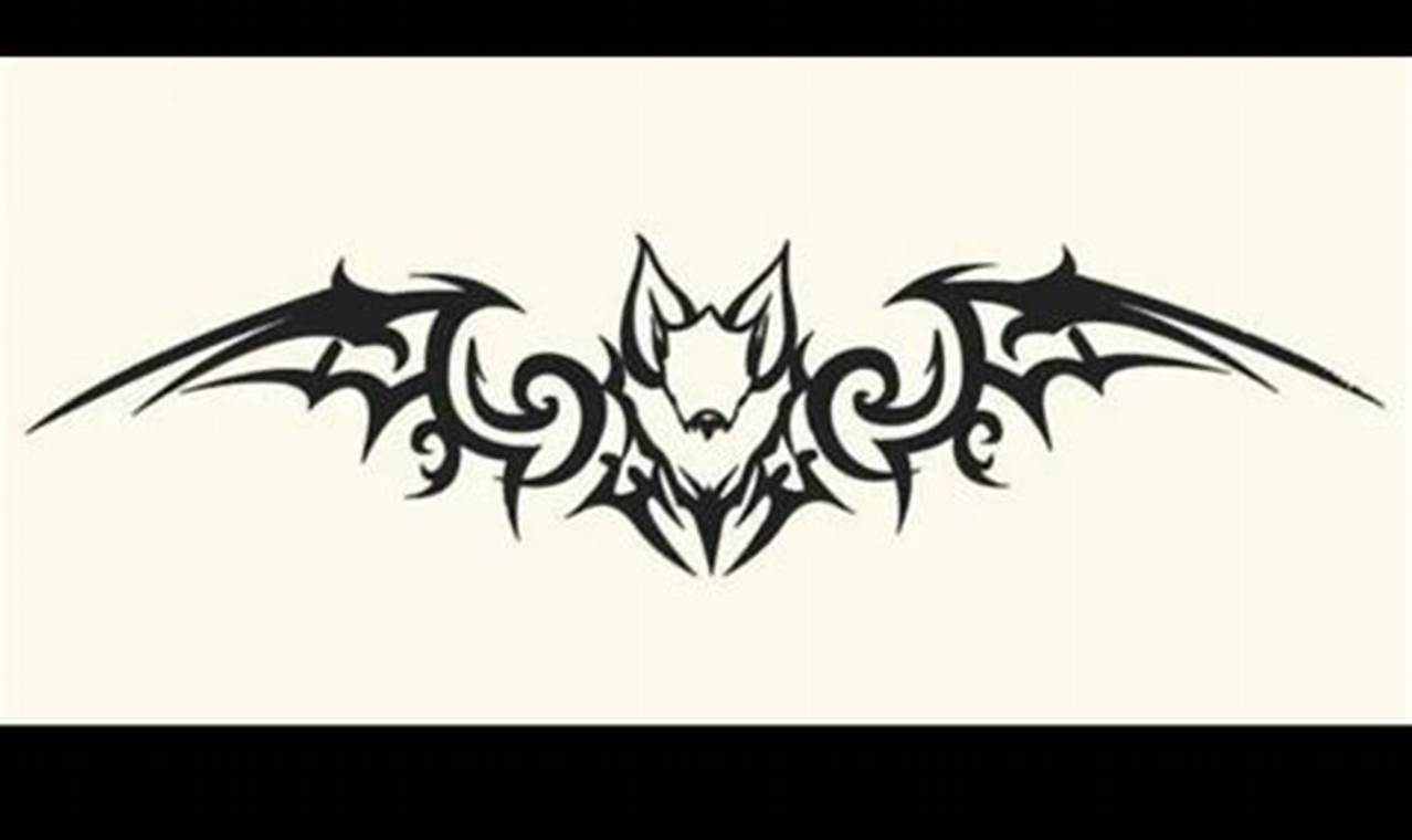 Bat Tramp Stamp: Designs, Meaning & Ideas