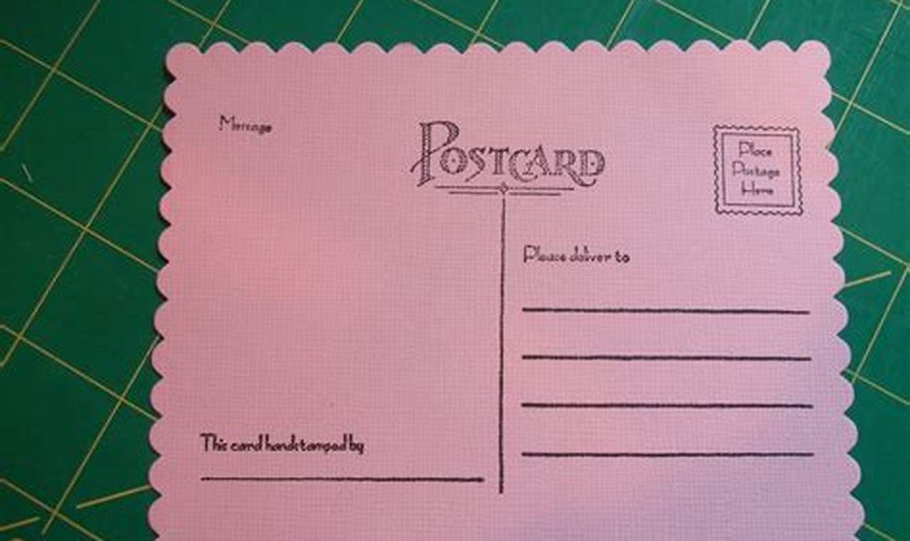 Anatomy of a Postcard: Decoding the Backing