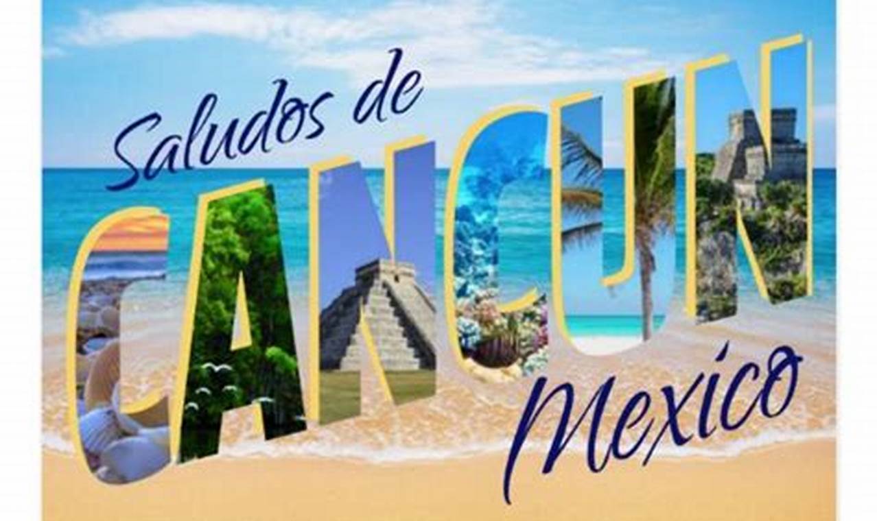 Vintage Cancun Mexico Postcards: Buy & Collect