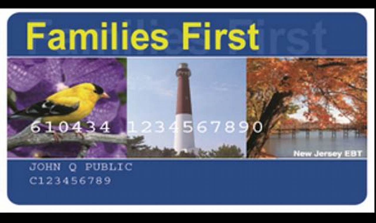 Food Stamp Card Nj