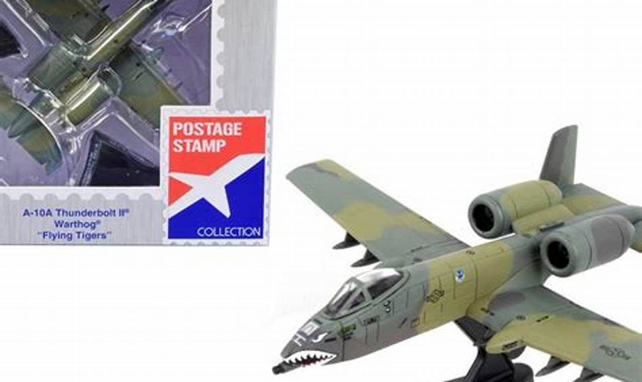 Collecting Miniature Postage Stamp Aircraft Models