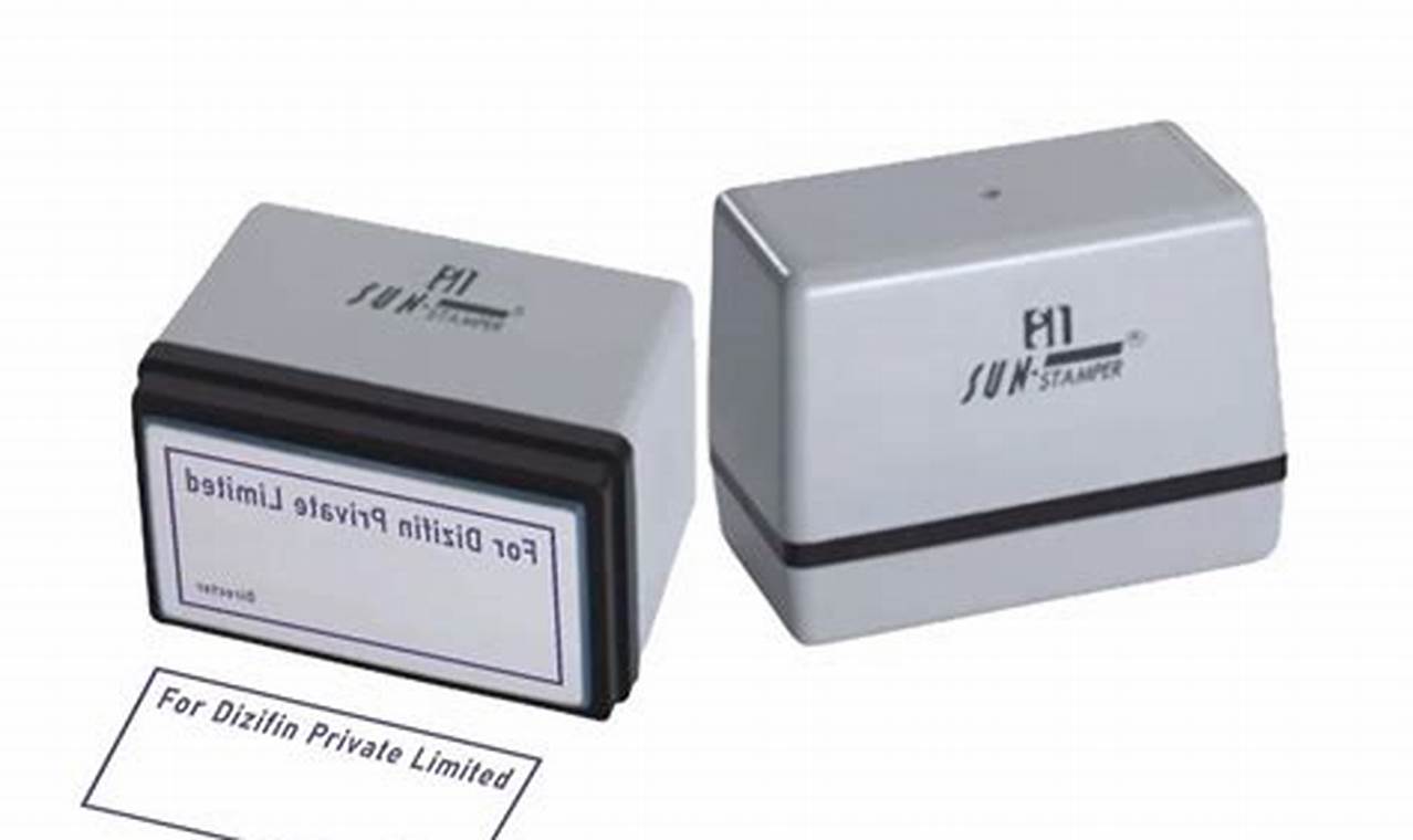 Best Pre Ink Rubber Stamps & Seals