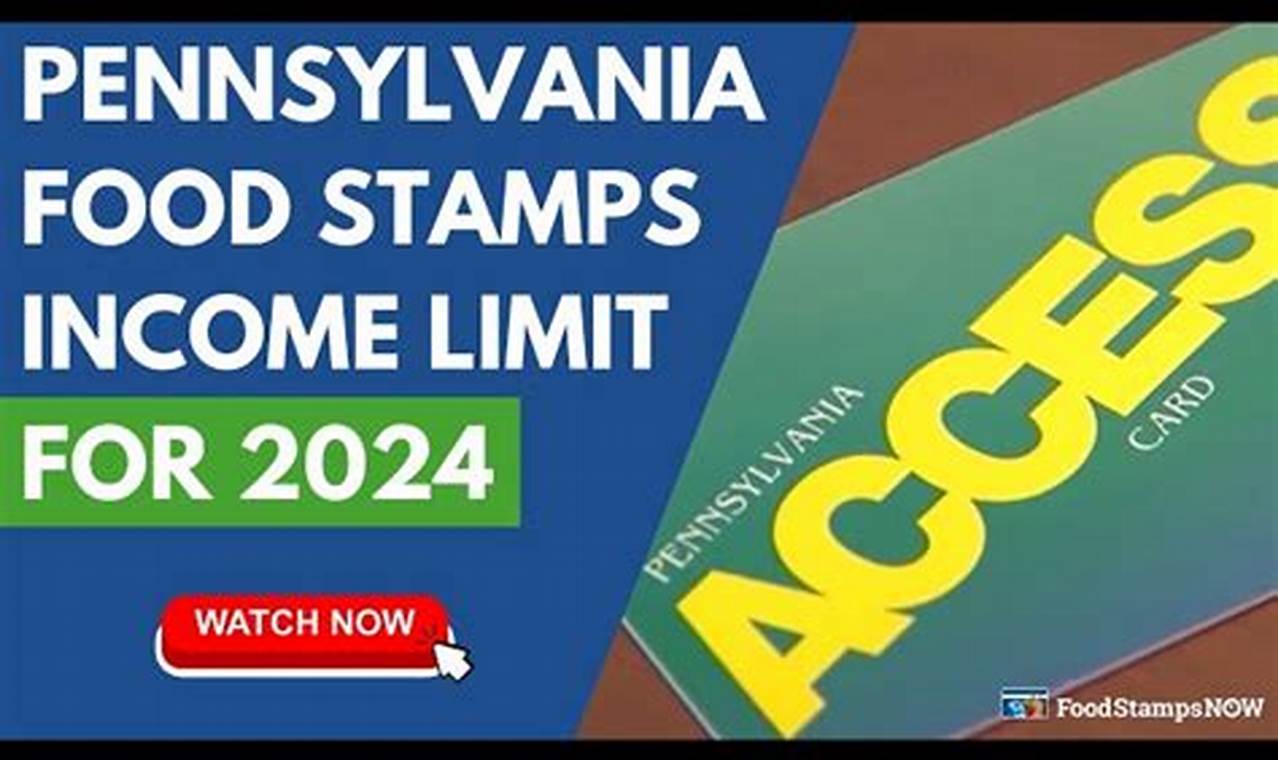 PA Food Stamp Dates 2024: Get Your EBT Schedule