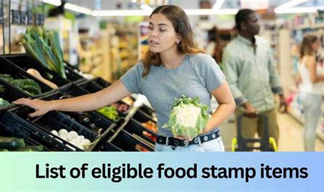 SNAP Eligible Food Items Guide & List