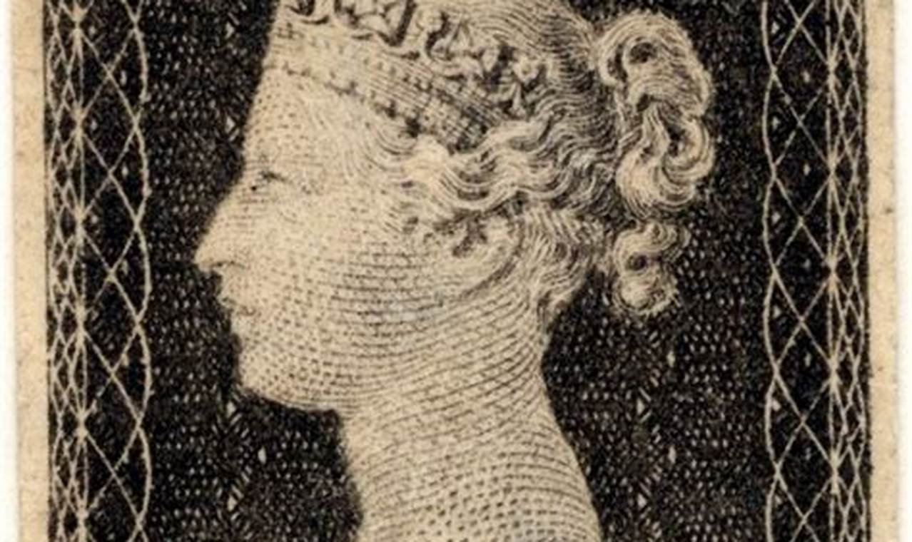 History of the First Adhesive Postage Stamp & Its Impact