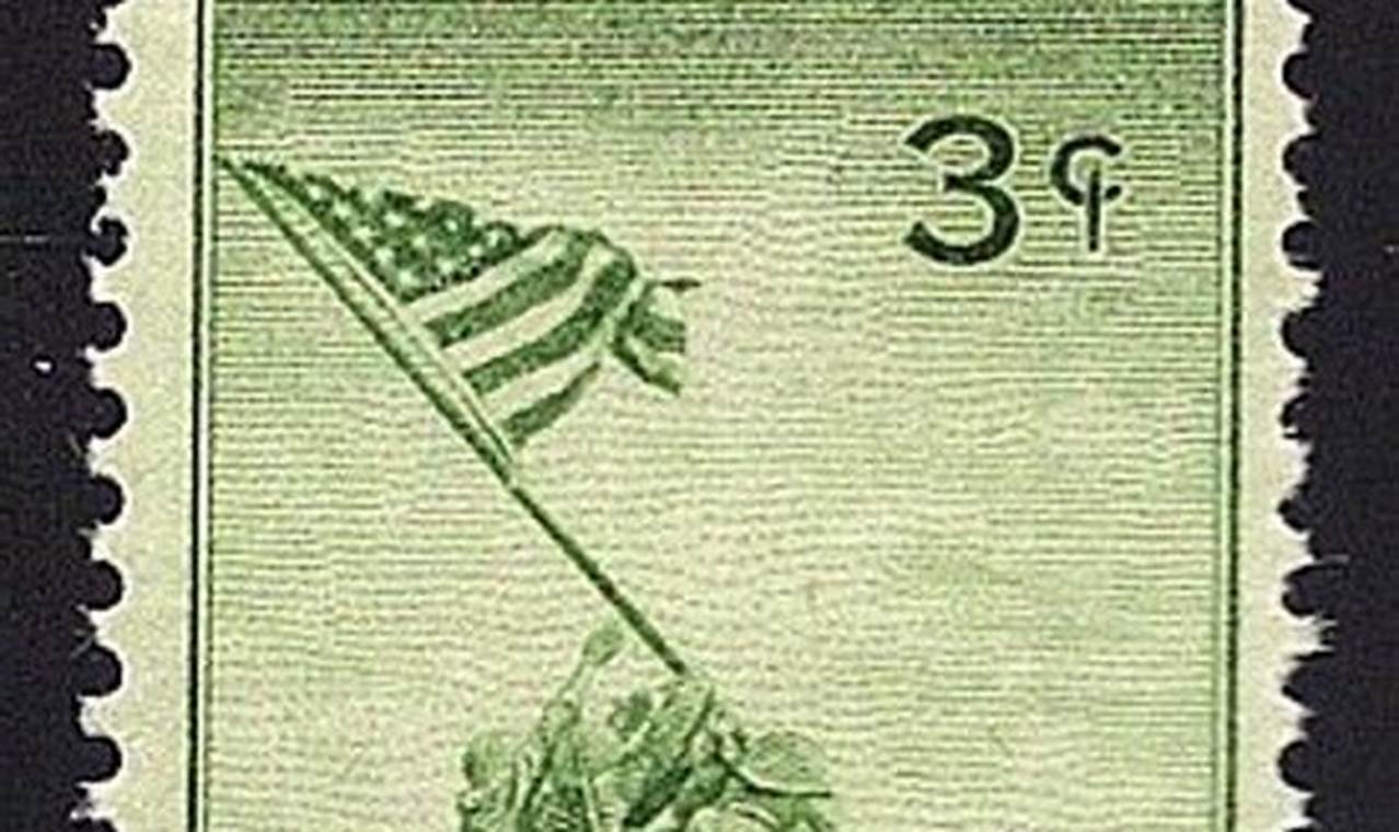 Historic Iwo Jima Postage Stamp: A Philatelic Legacy