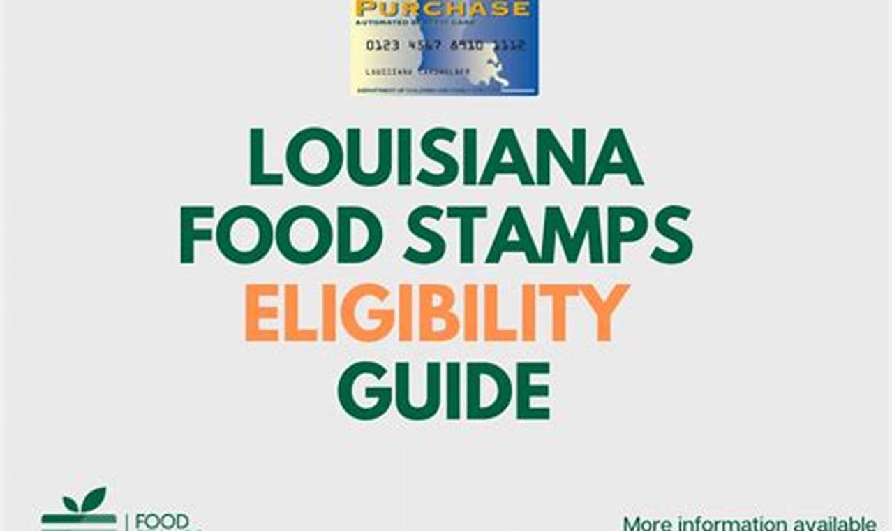 Find Louisiana Food Stamp Number (1-800) & Help