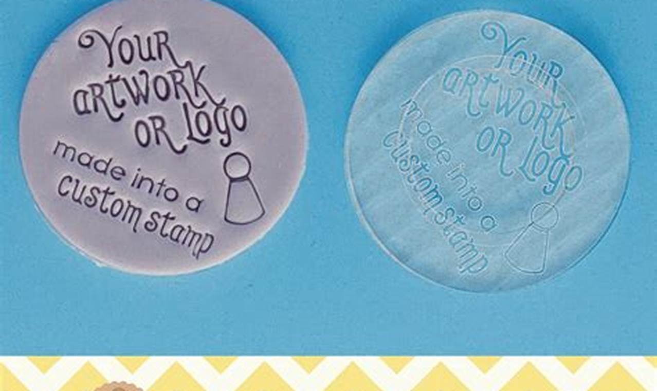 Design Your Own Custom Cookie Stamp Logo