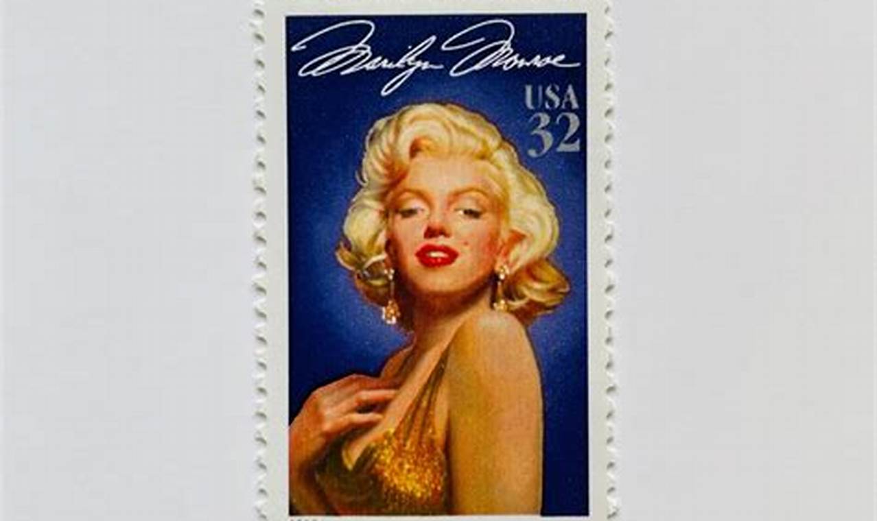 Classic 32 Cent Marilyn Monroe Stamp Guide