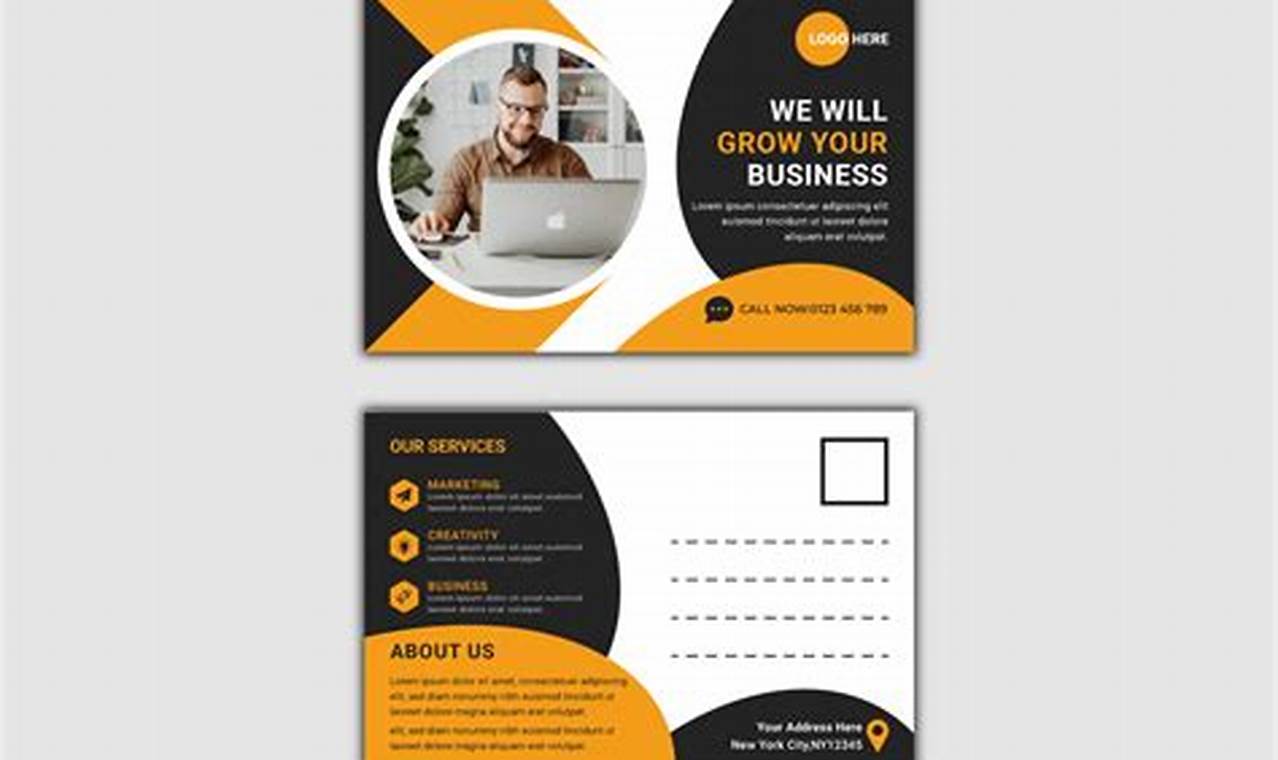 Pro Postcard Design for Business Success