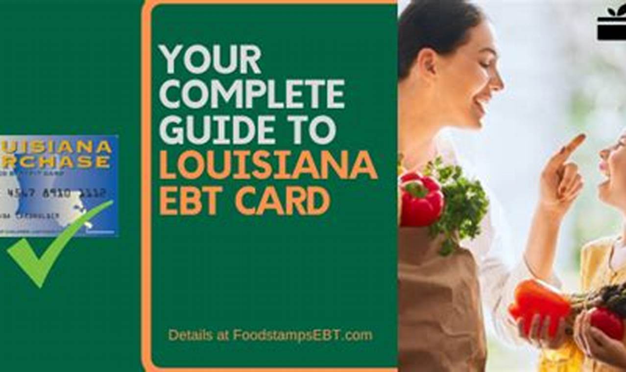 Replacement Food Stamp Card Louisiana