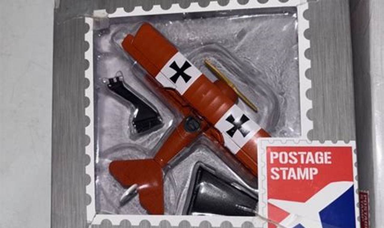 Collect Daron Postage Stamp Airplanes Now!