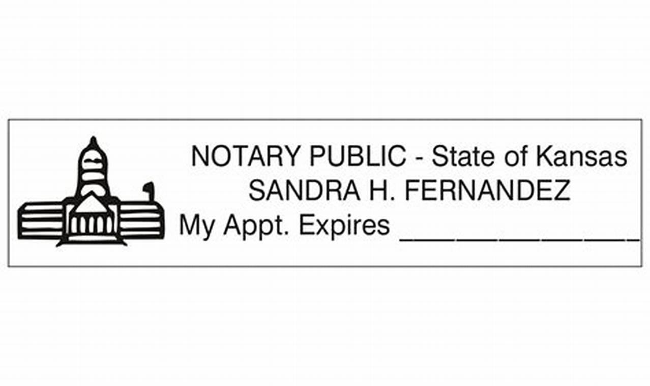 Kansas Notary Stamps: FAQs & Legal Requirements