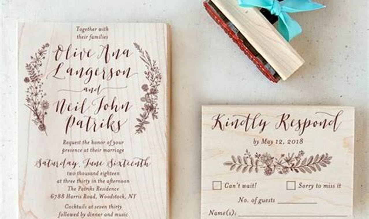 Design Custom Stamp Wedding Invitations Online