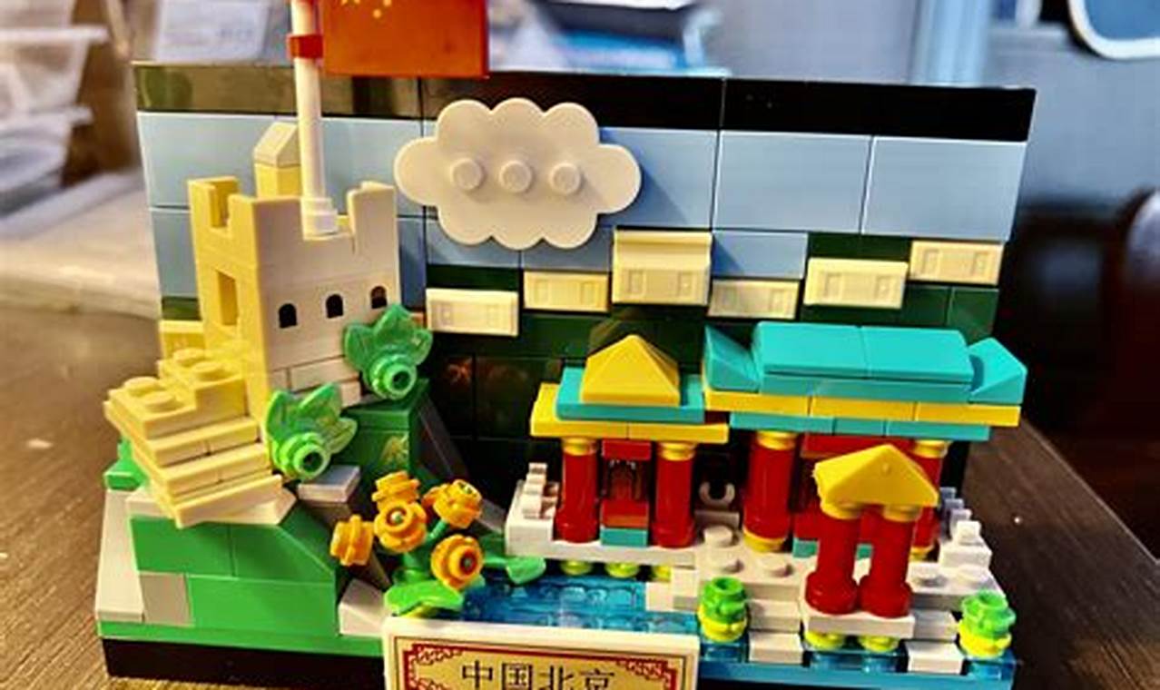 Lego Beijing Postcard