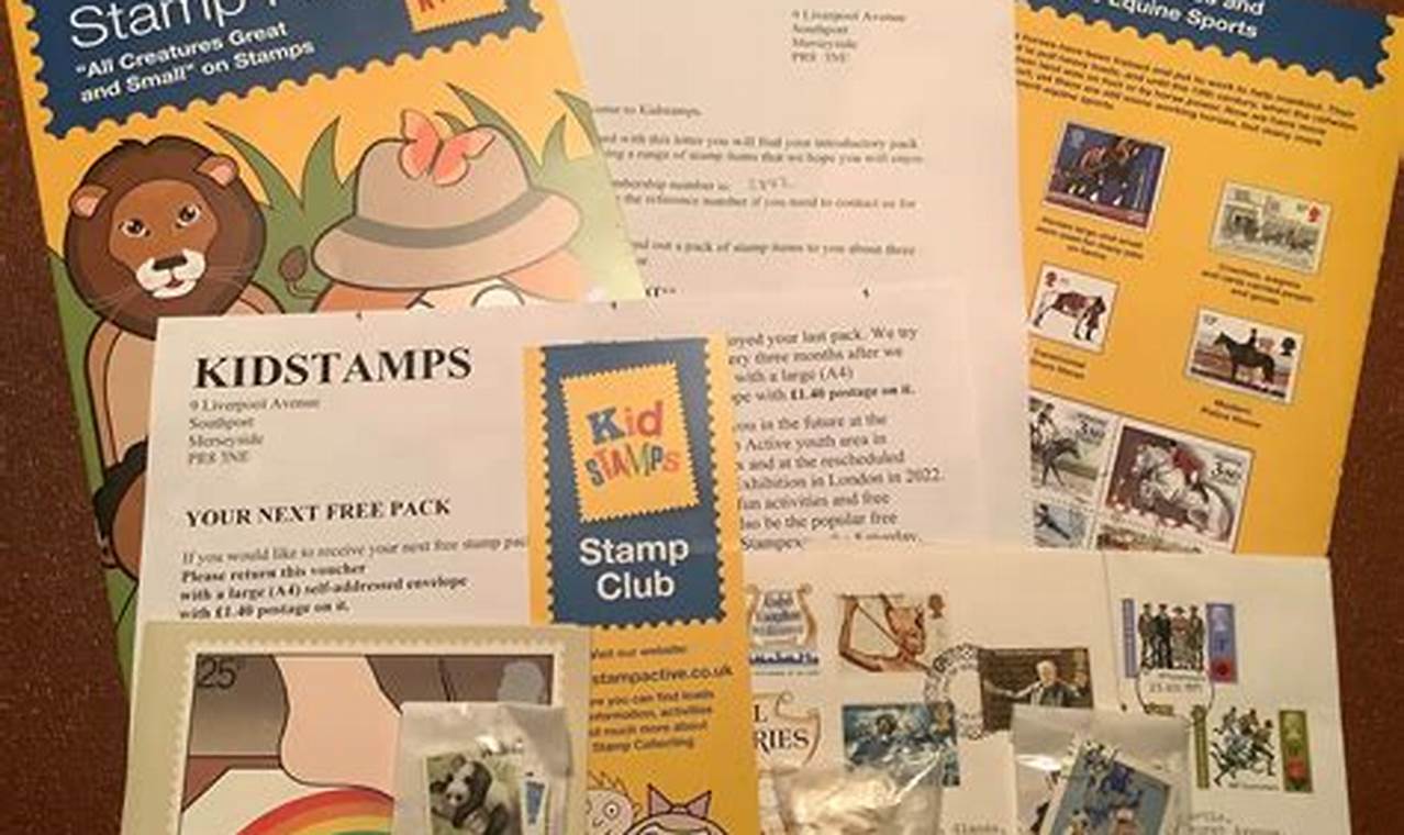 Join the Best Stamp Collecting Club Today!