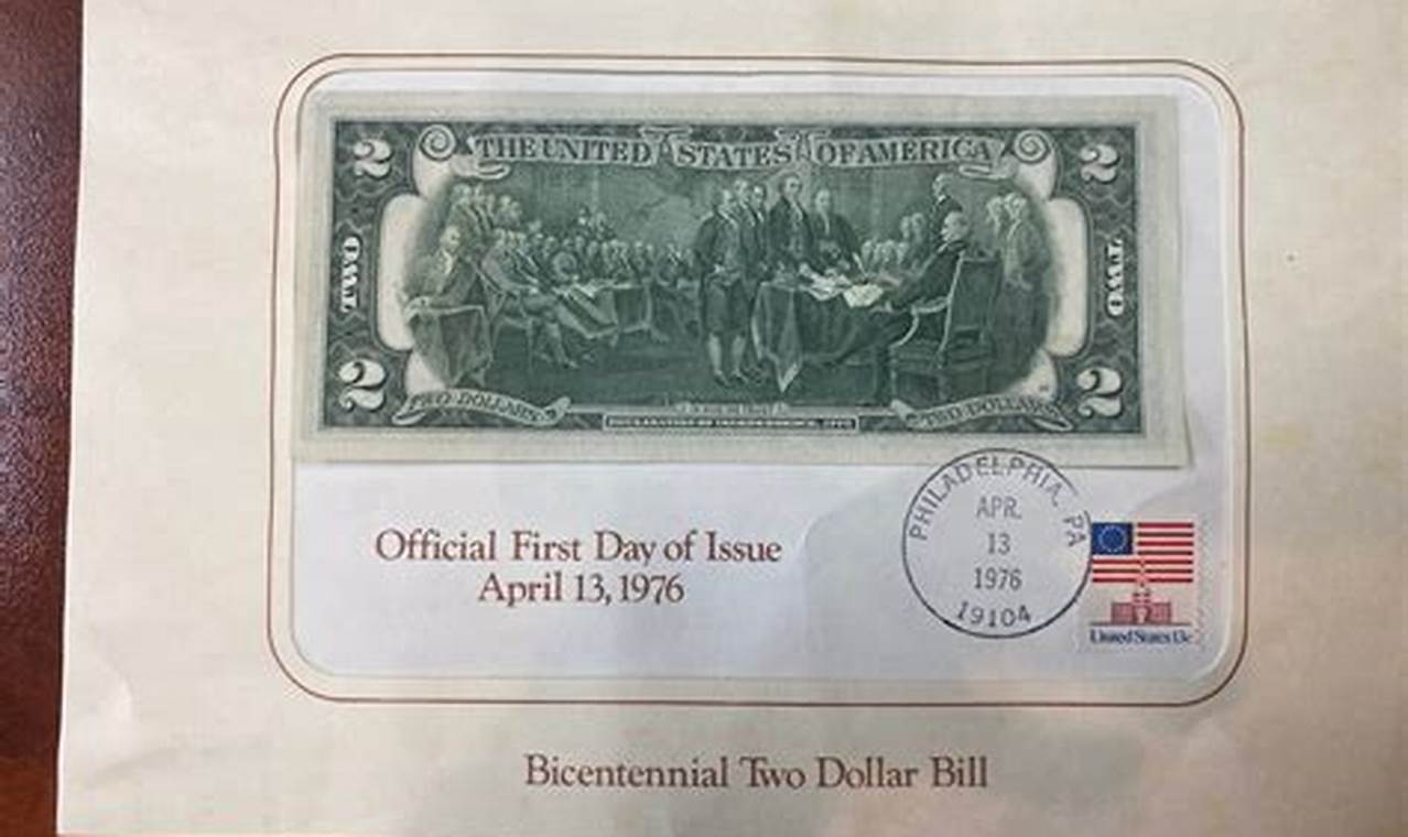 Collecting $2 Bill & 1976 Postage Stamps