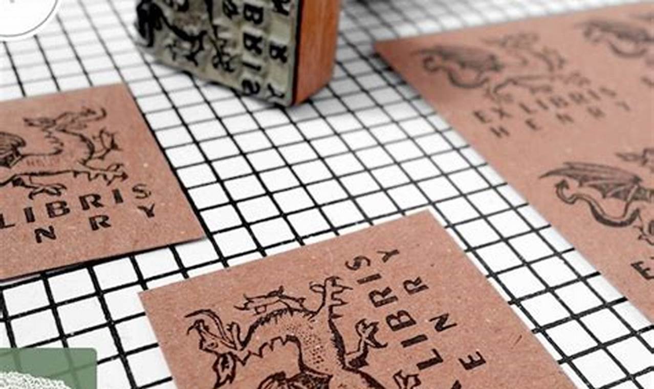 Mythical Dragon Rubber Stamp Designs