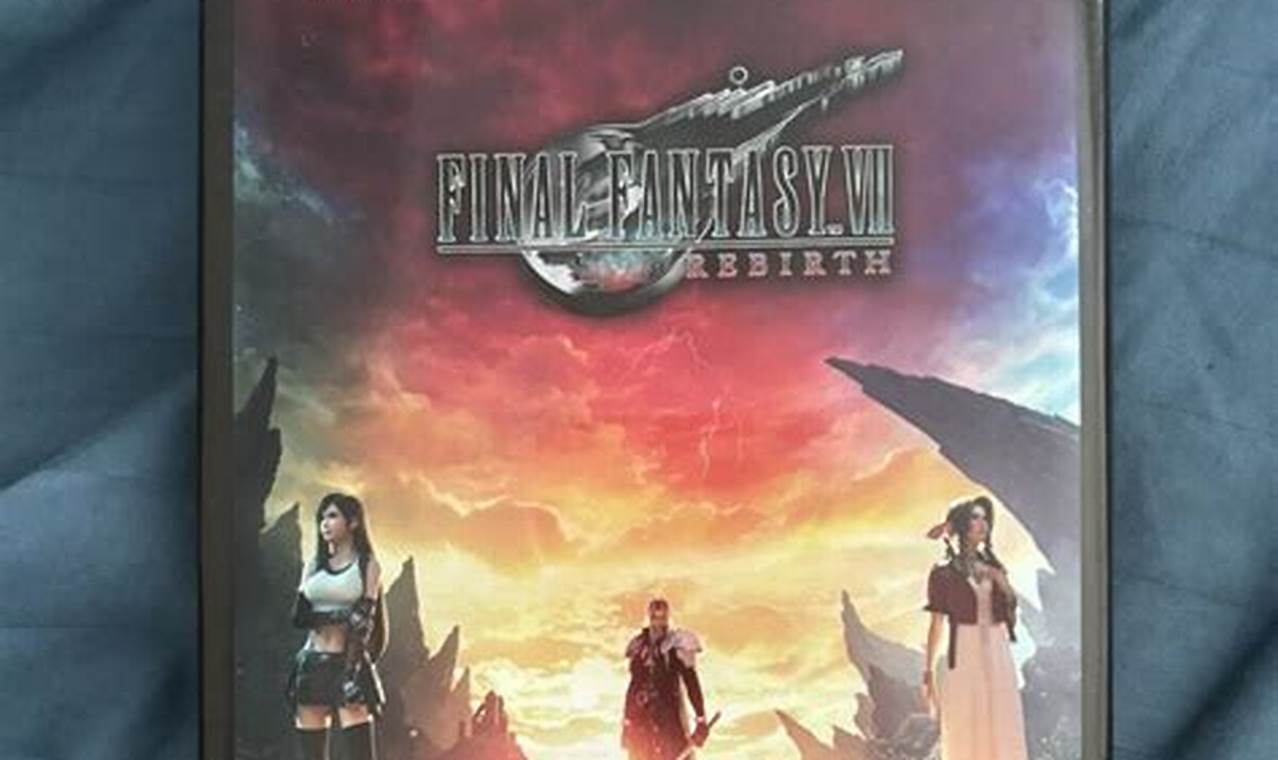 Stunning FFVII Rebirth Postcard Book Collection