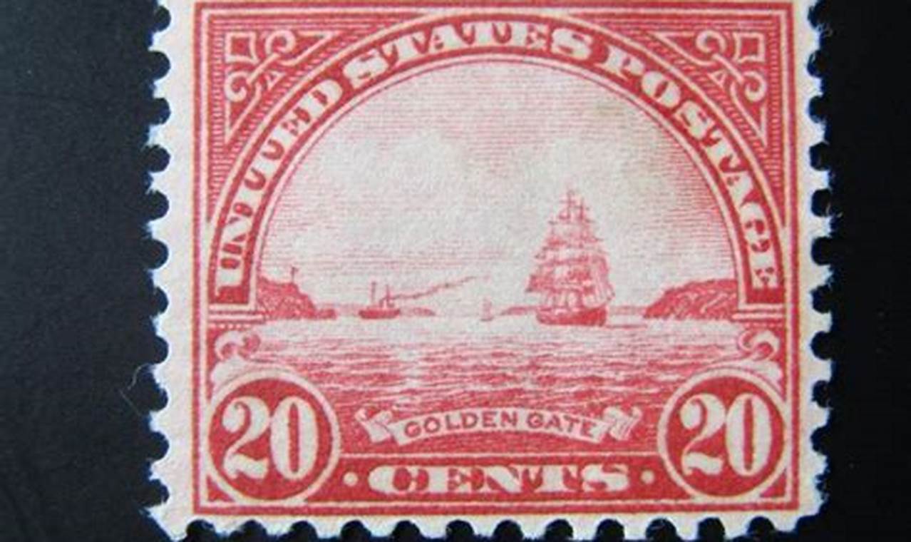 Classic Golden Gate 20 Cent Stamp: A Guide