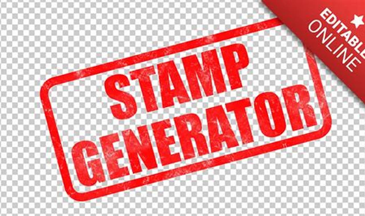 Design & Create Custom Rubber Stamp Online