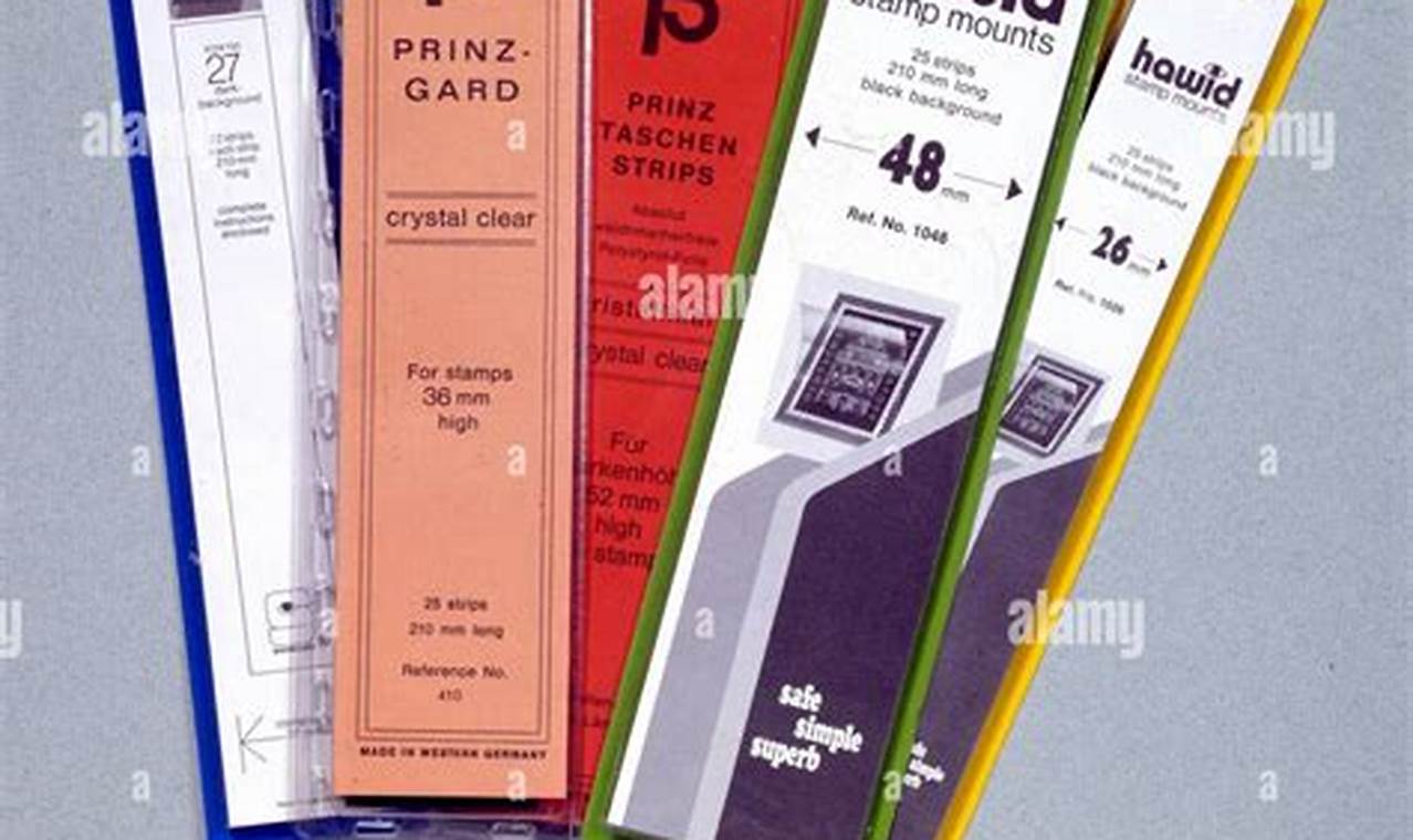 Premium Postage Stamp Mounts & Supplies