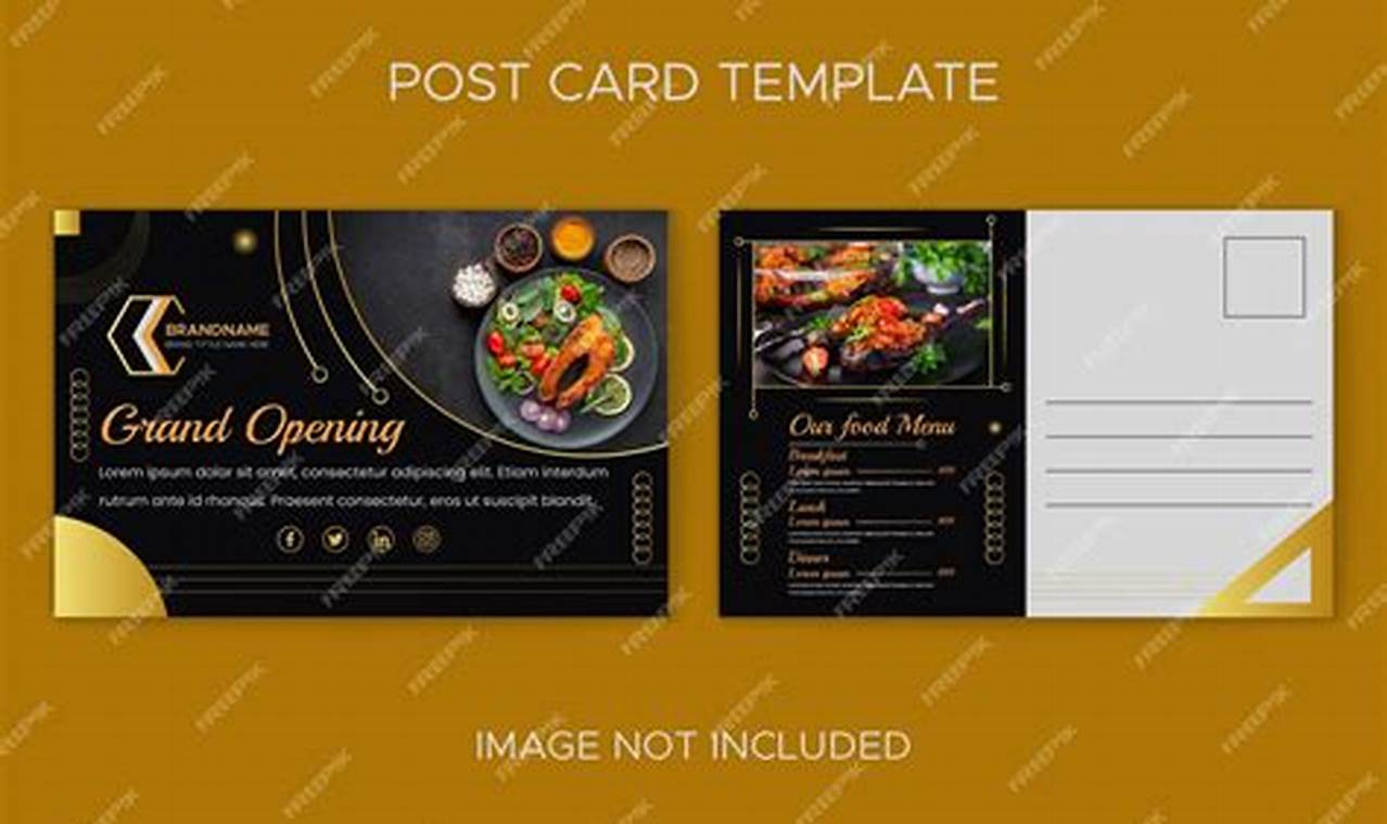 Effective Restaurant Postcard Marketing Ideas & Tips