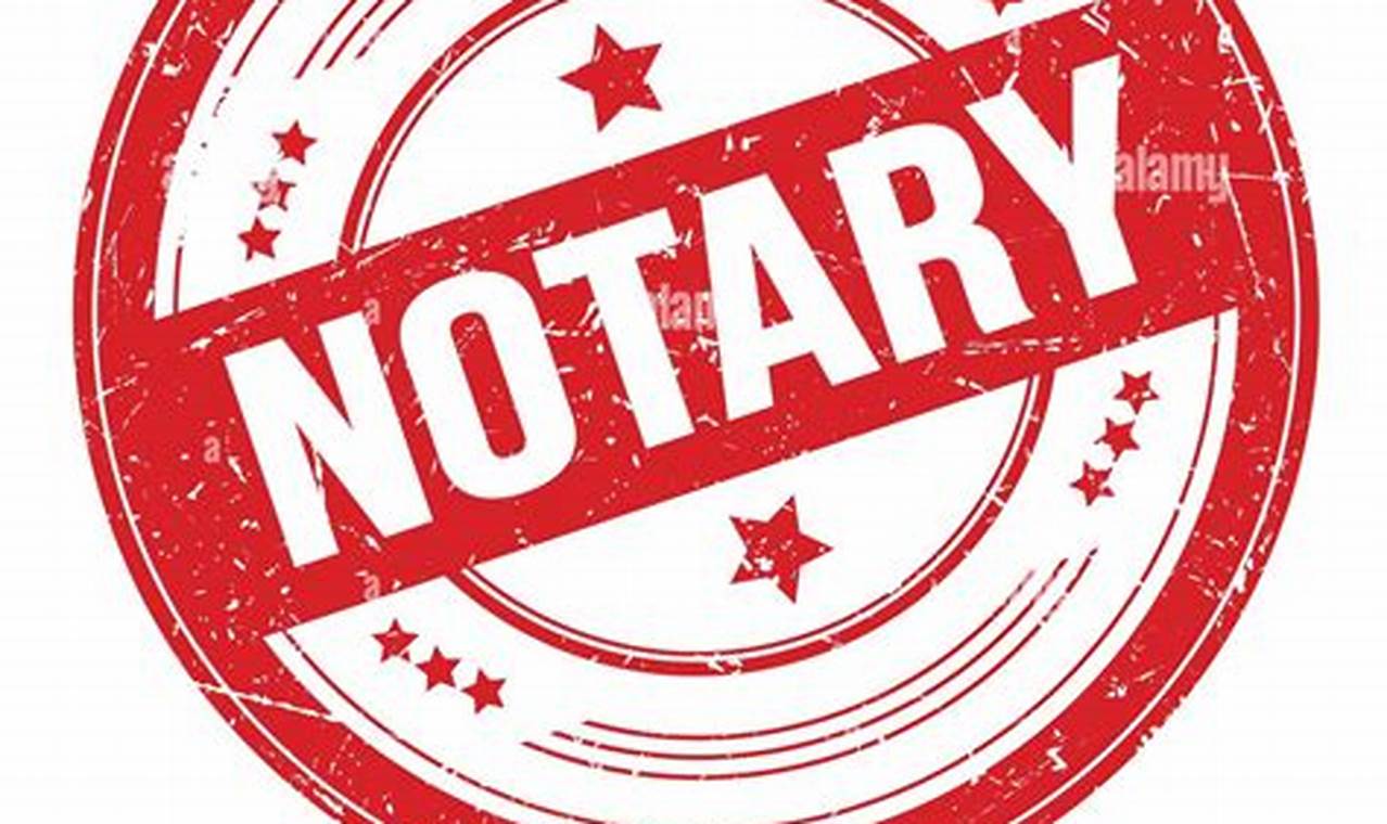 Official Red Notary Stamp: Guide & FAQs