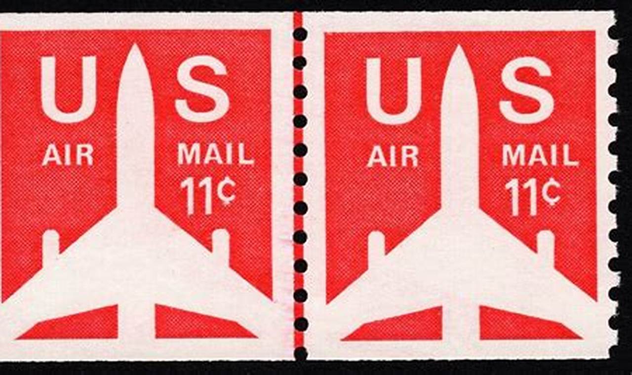 Vintage US Airmail 11 Stamps: Collector's Guide