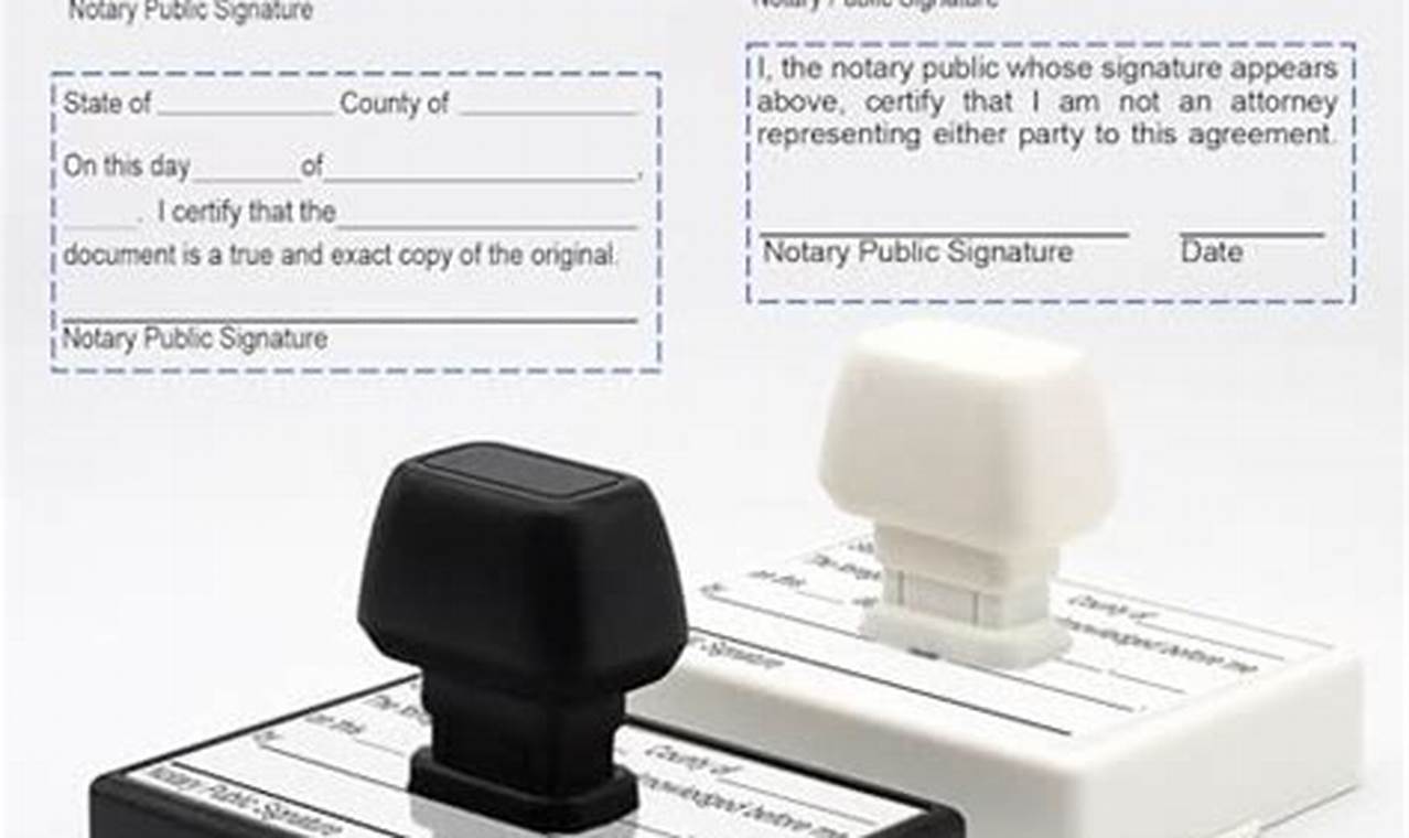 Staples Notary Stamps: Buy Now & Authenticate